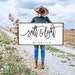 Salt and Light Sign, Wood Salt and Lightsign, Salt and Light Family ...