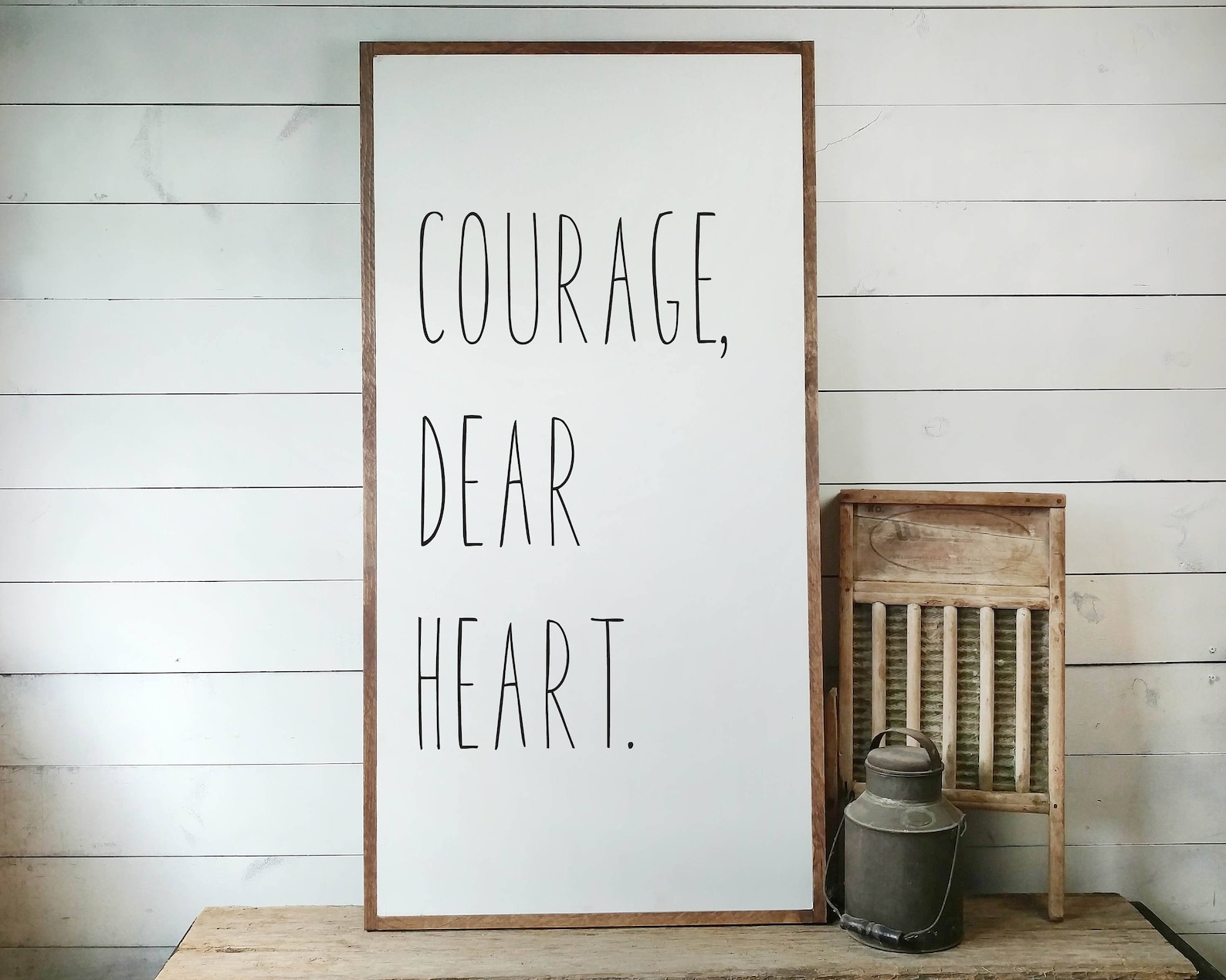 Courage Dear Heart Courage Sign Sign With Saying Nusery - Etsy