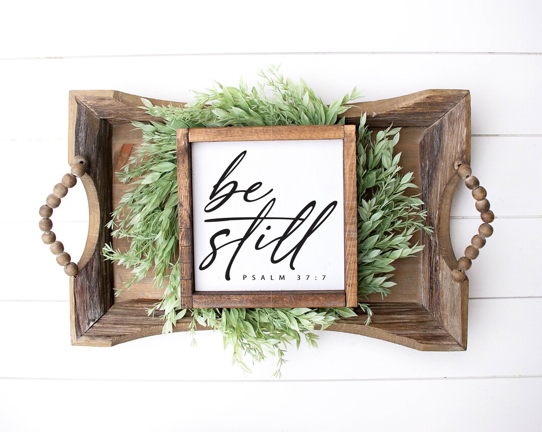 Be Still Sign, Wood Be Still Sign, Be Still Wood Decor, Wedding Gift ...