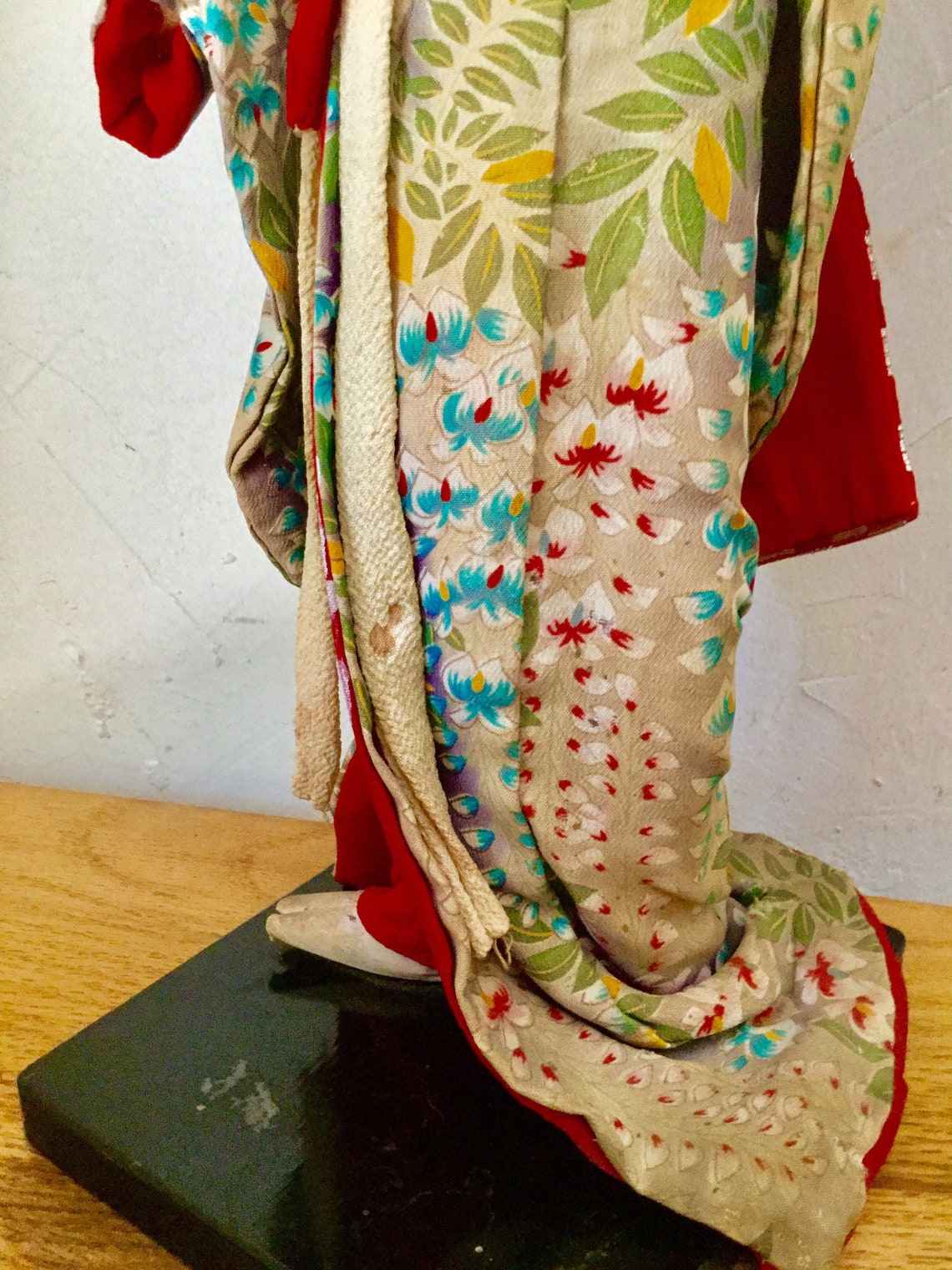 Antique Elegant Handmade Silk Japanese Costume Doll Circa | Etsy