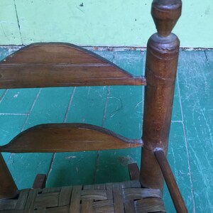 Handmade Miniature Rustic Appalachian Rocking Chair for Dolls or ...