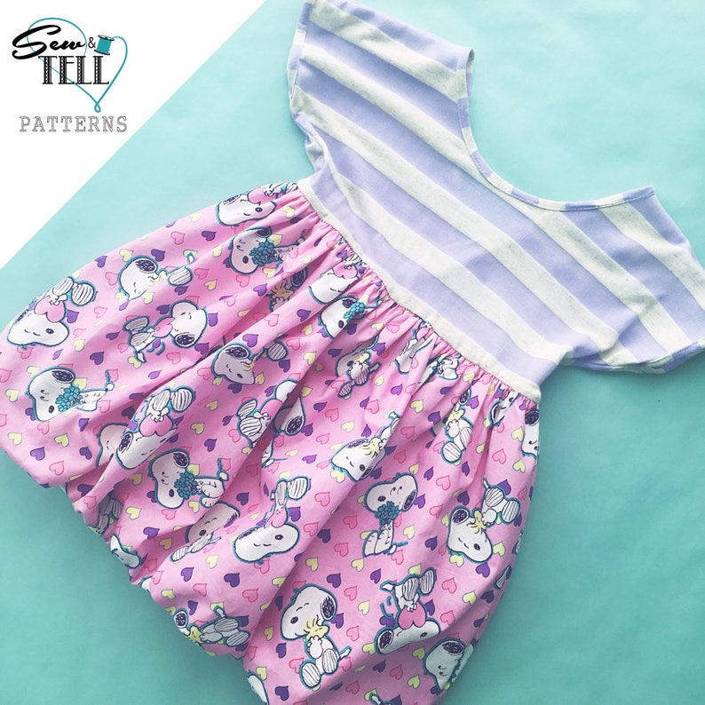 My Sweet Valentine Little Girls Bubble Dress | Easy Sewing Patterns ...