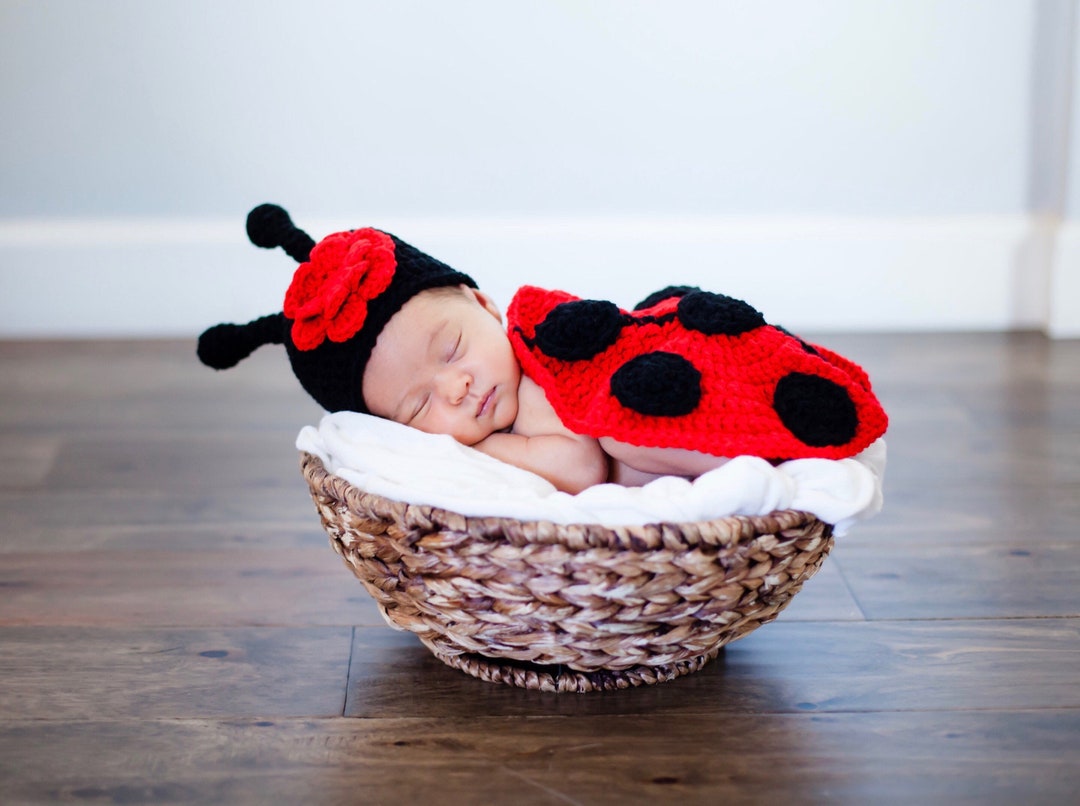 Handmade Newborn Ladybug Photo Prop Outfit - Etsy