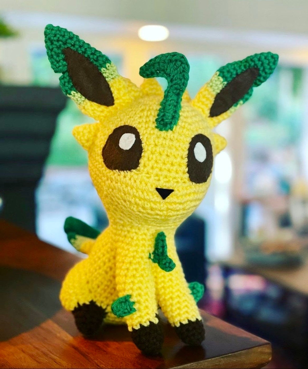 Leafeon Pokémon Evolution of Eevee - Etsy