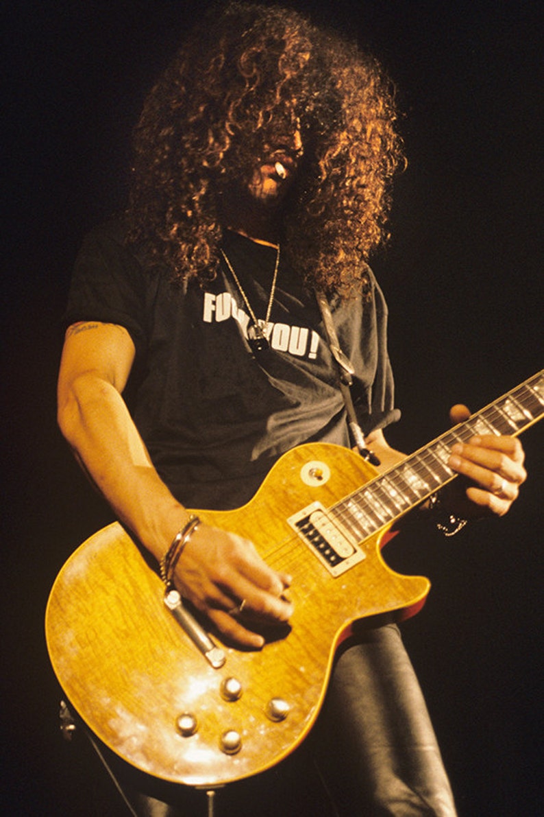 Slash/Guns N' Roses poster | Etsy