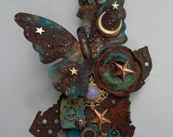 Recycled Wall Art - Etsy