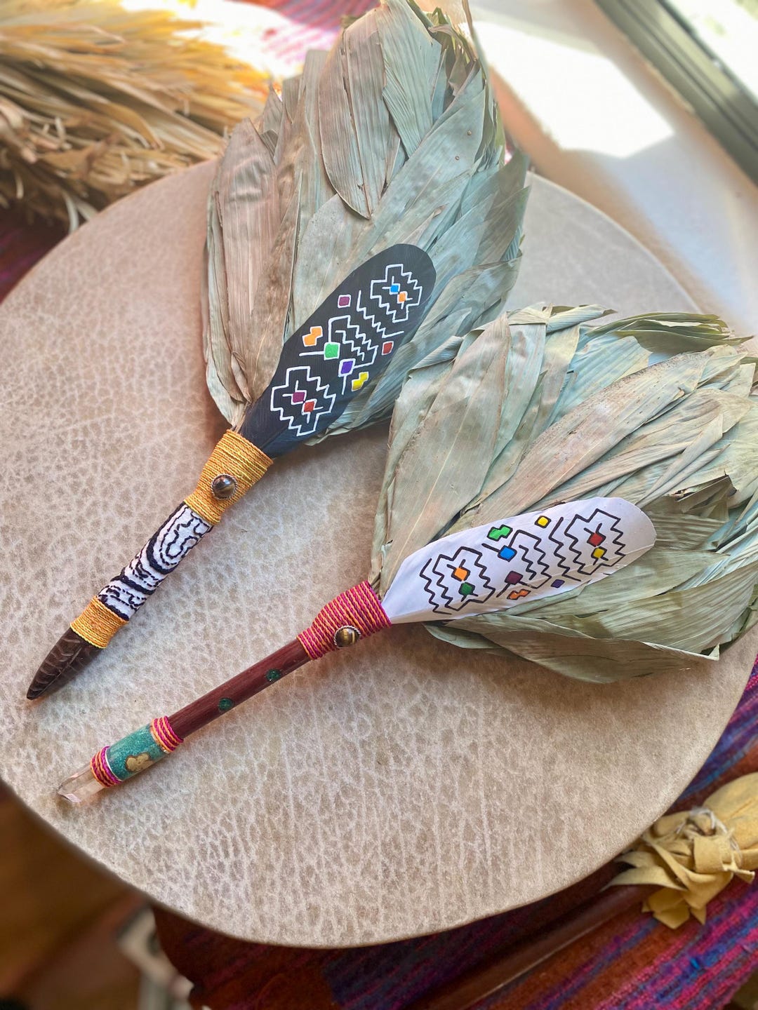 Peruvian Chacapa “leaf Rattle” - Etsy