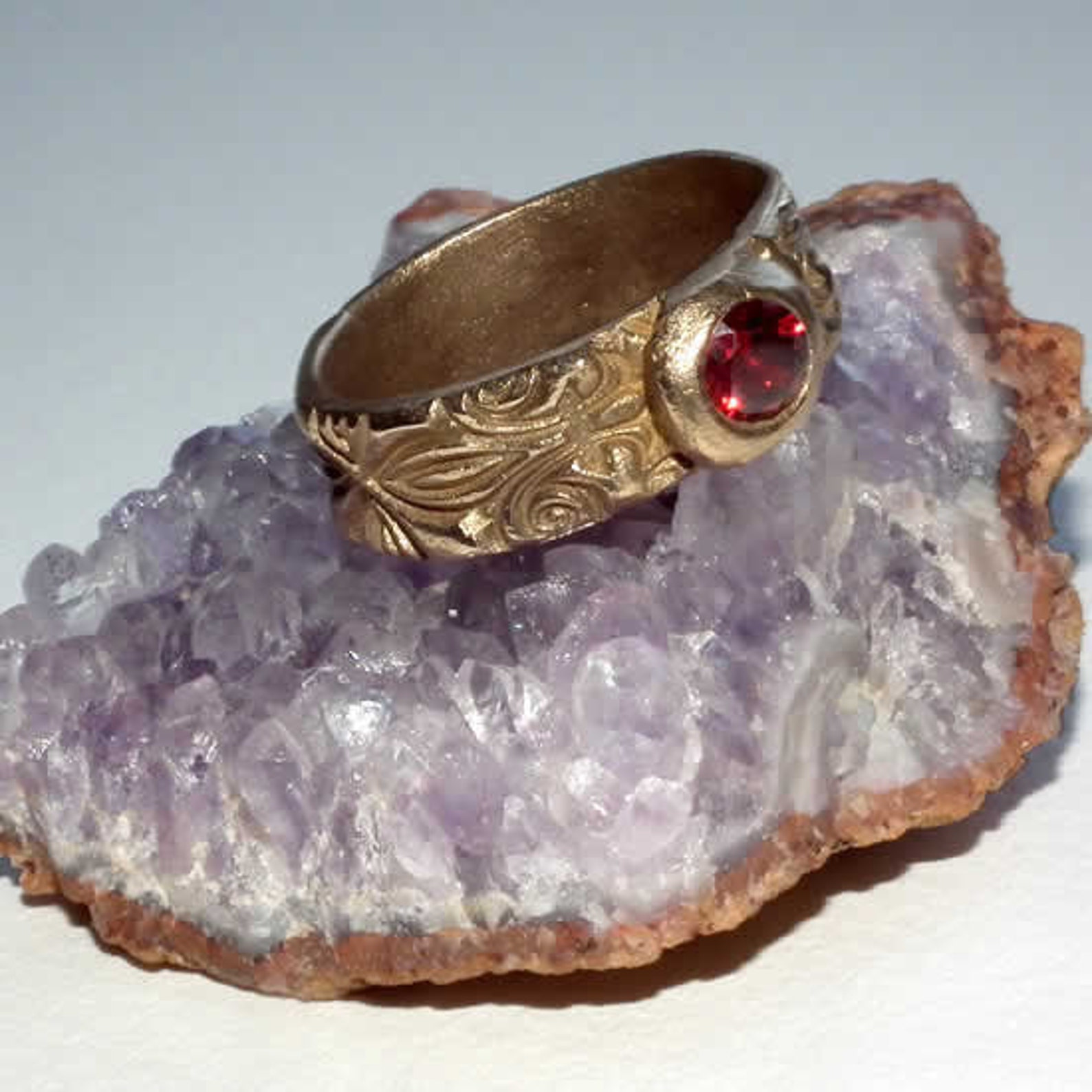 Unisex Medieval-renaissance Ring Handmade at Your Size in - Etsy