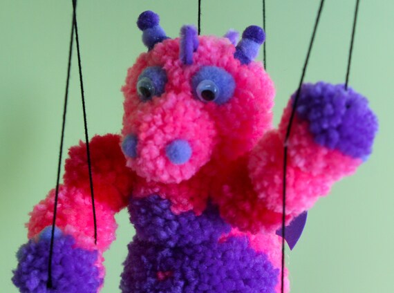 String Marionette Puppet Dragon
