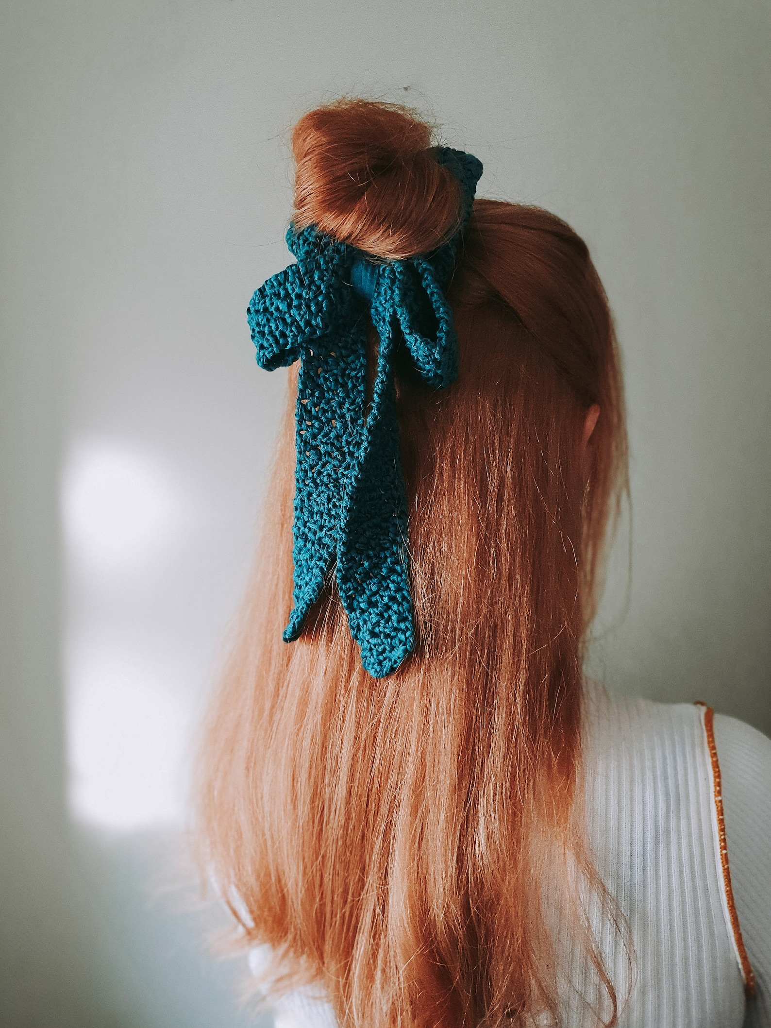 Bigger the Bow Scrunchie // Crochet Pattern PDF // Hair Accessory ...