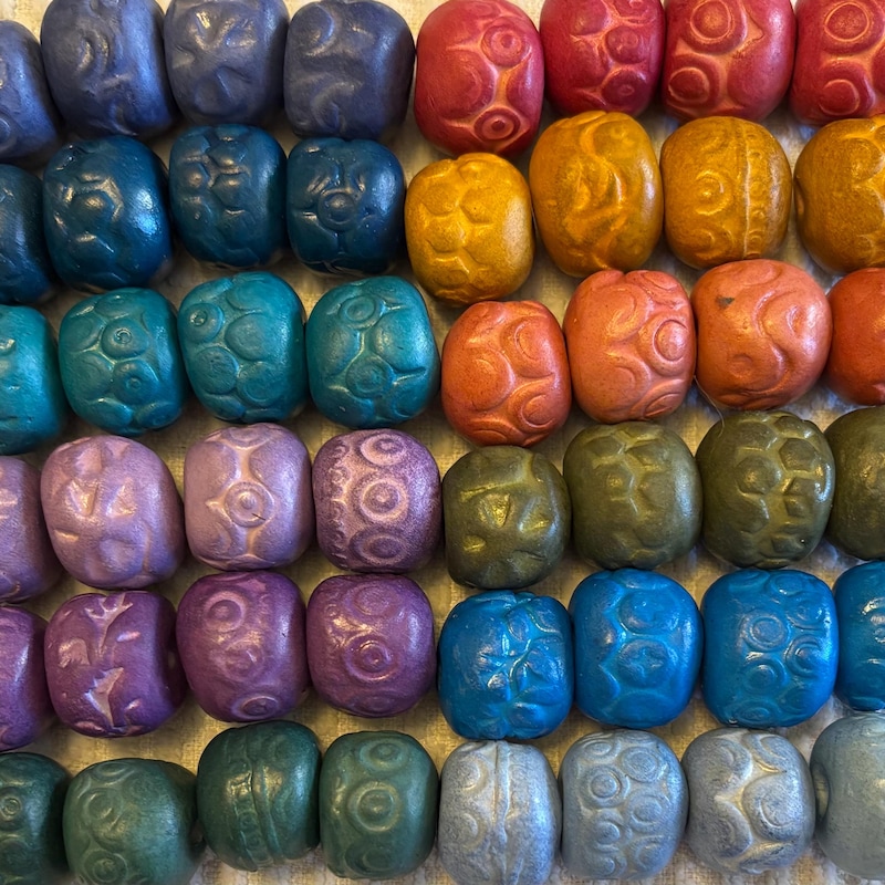 Bulk 25mm Macrame Beads - Etsy