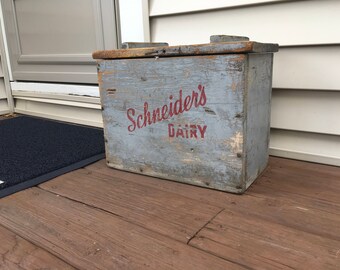 Porch milk box | Etsy