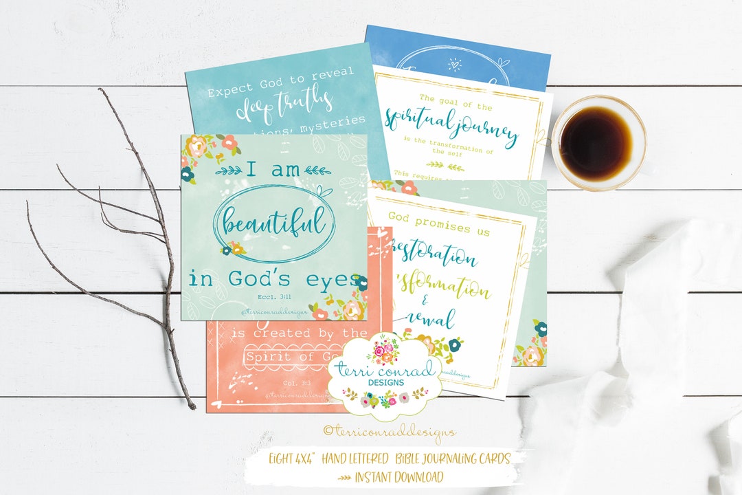 Printable Scripture Cards, Identity in Christ Scripture Cards ...