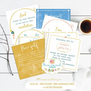 SCRIPTURE CARD BUNDLE, Digital Printable Scripture Cards, Identity in ...