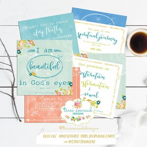 SCRIPTURE CARD BUNDLE, Digital Printable Scripture Cards, Identity in ...
