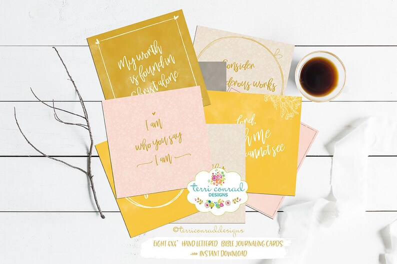 SCRIPTURE CARD BUNDLE, Digital Printable Scripture Cards, Identity in ...