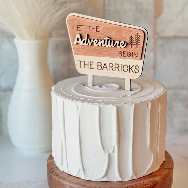National Park Cake Topper - Etsy