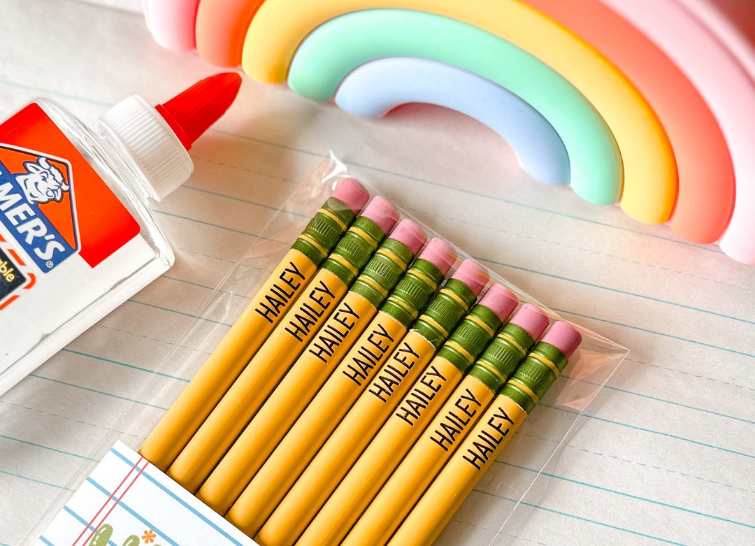 Personalized Jumbo Pencils: Ticonderoga #2, Back to School Kindergarten ...