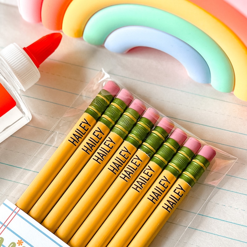 Personalized Pencils - Etsy