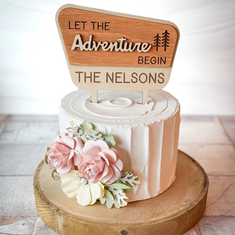 National Park Cake Topper - Etsy
