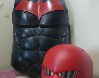 Red hood armor | Etsy