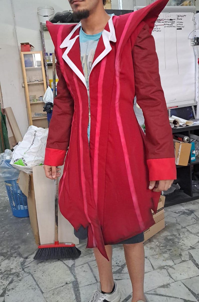 Alastor Hazbin Hotel Jacket & Shirt Cosplay Costume - Etsy