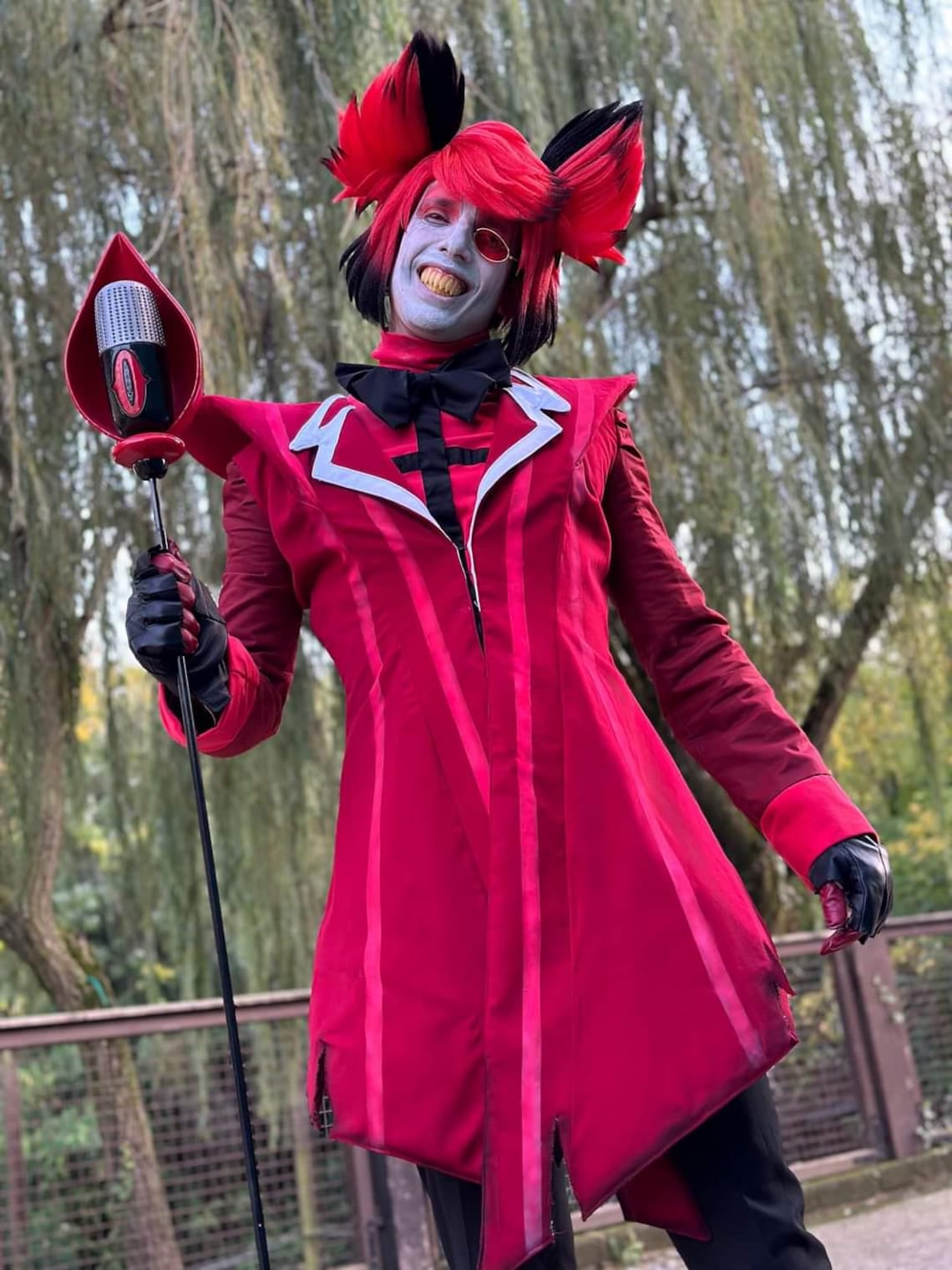 Alastor Hazbin Hotel Jacket & Shirt Cosplay Costume - Etsy