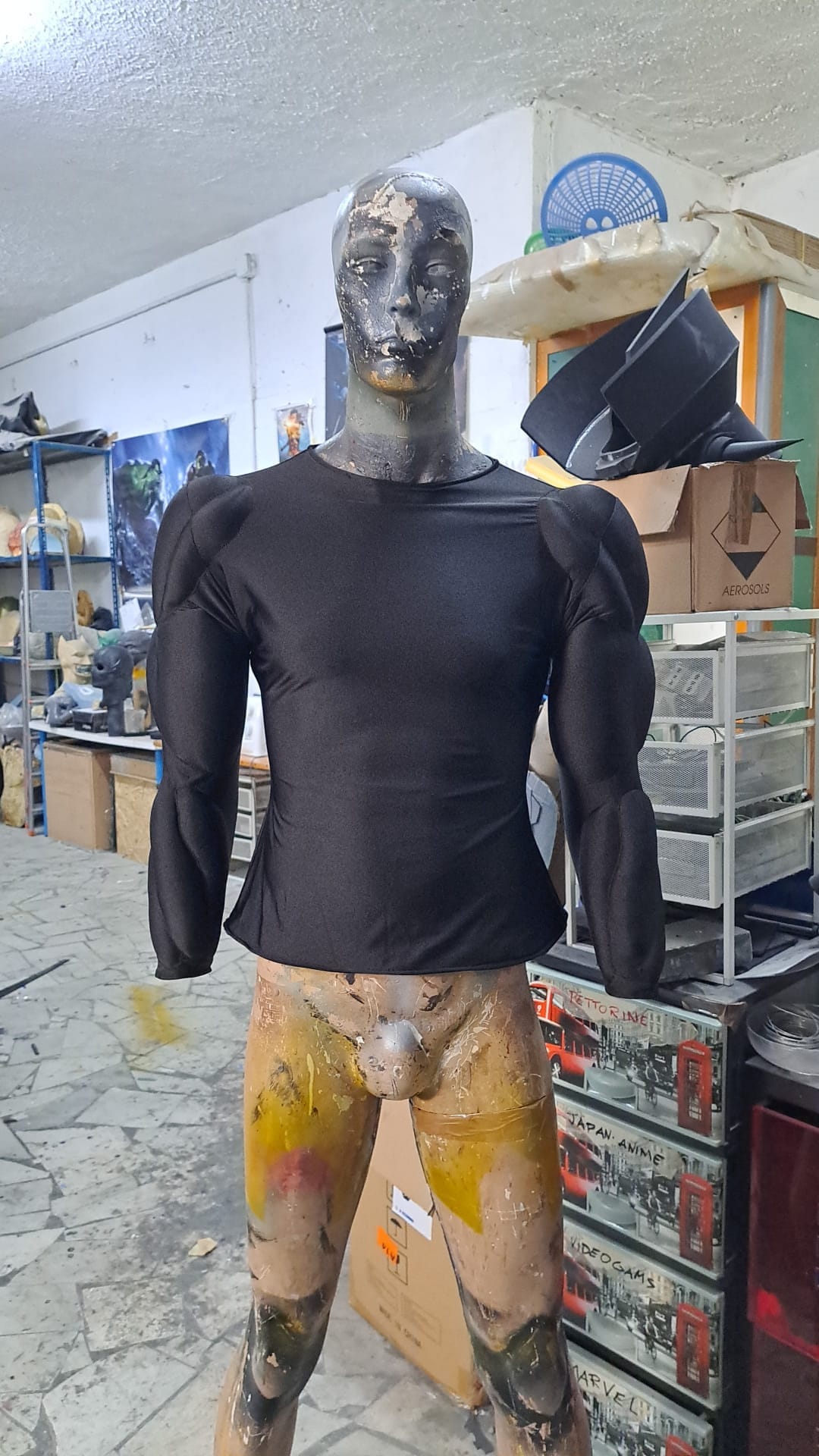 Long Sleeve Muscle Shirt Costume Cosplay - Etsy