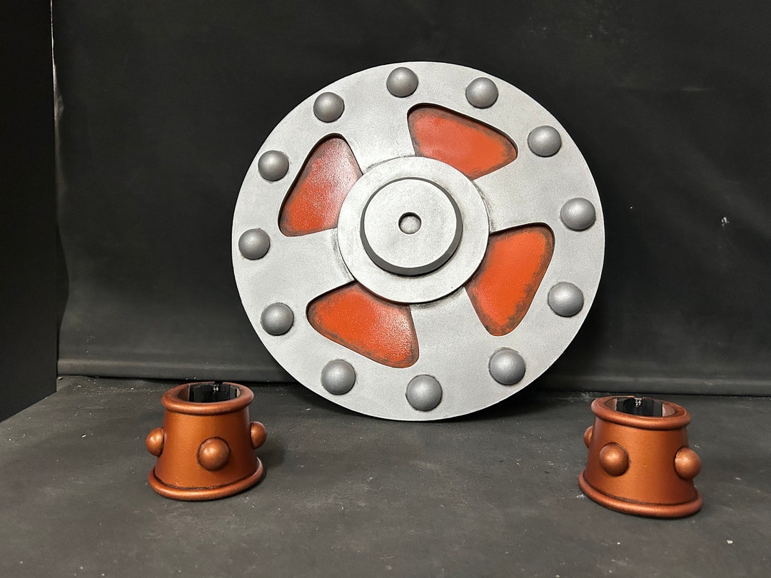 Master Man Shield & Bracers Cosplay Inspired Props - Etsy