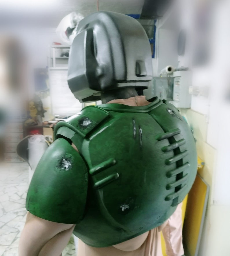 Doomguy/ Doom Marine/ Doom Slayer Bundle Armor/ Muscle T-shirt & Helmet ...
