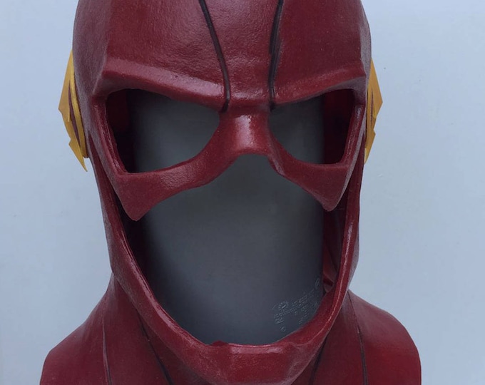 Cw Flash Tv Series Cowl Mask Cosplay Prop - Etsy