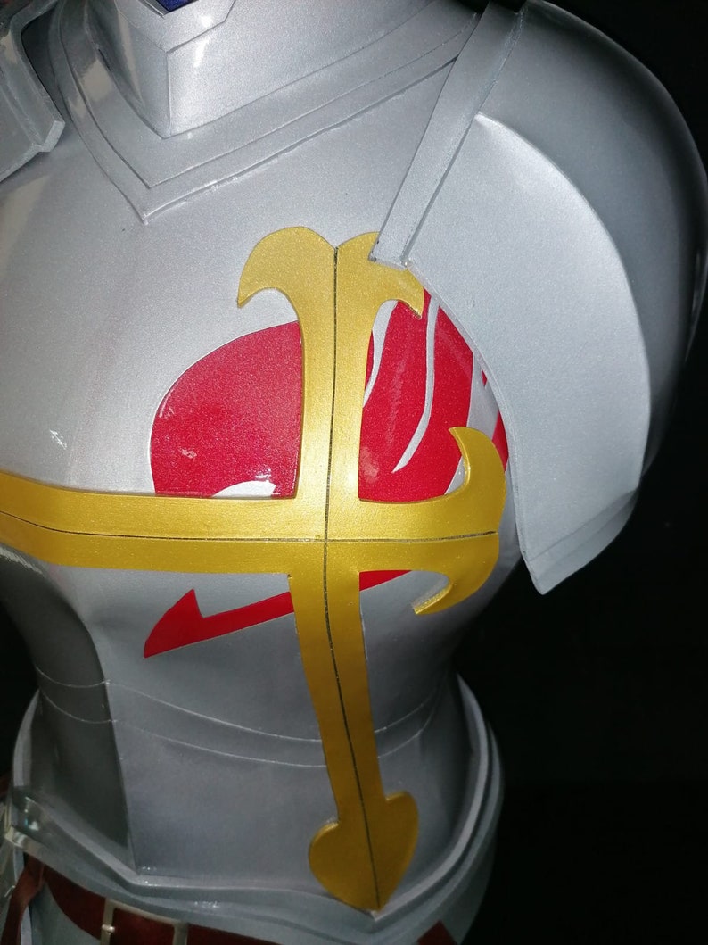 Erza Scarlet Cosplay Armor Chest Piece - Etsy