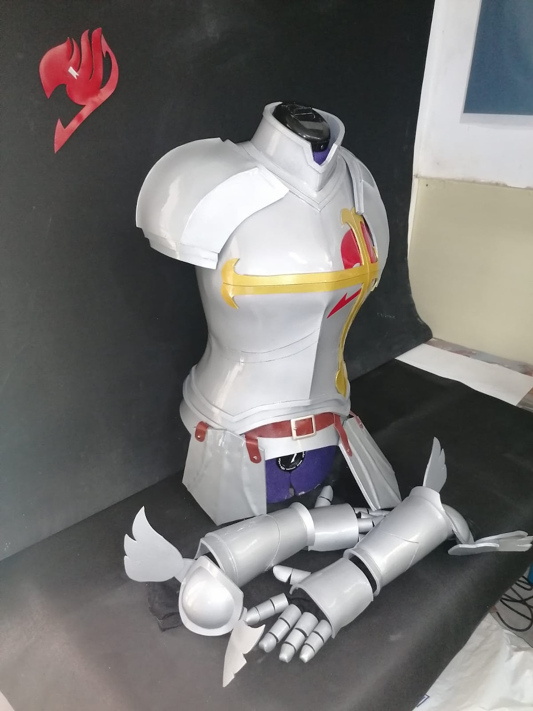 Erza Scarlet Cosplay Armor Chest Piece - Etsy