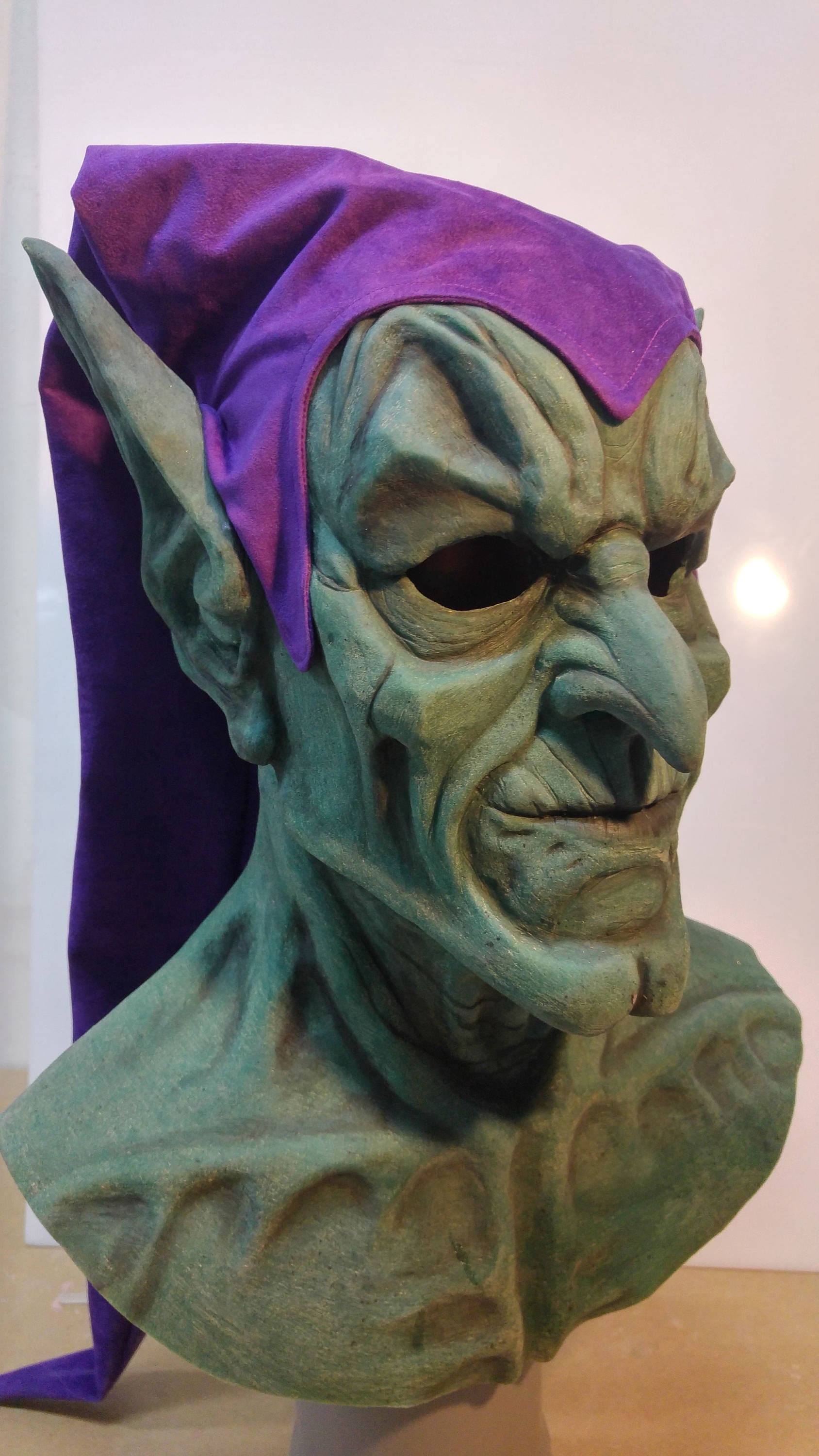 Green Goblin Mask and Cap Cosplay - Etsy