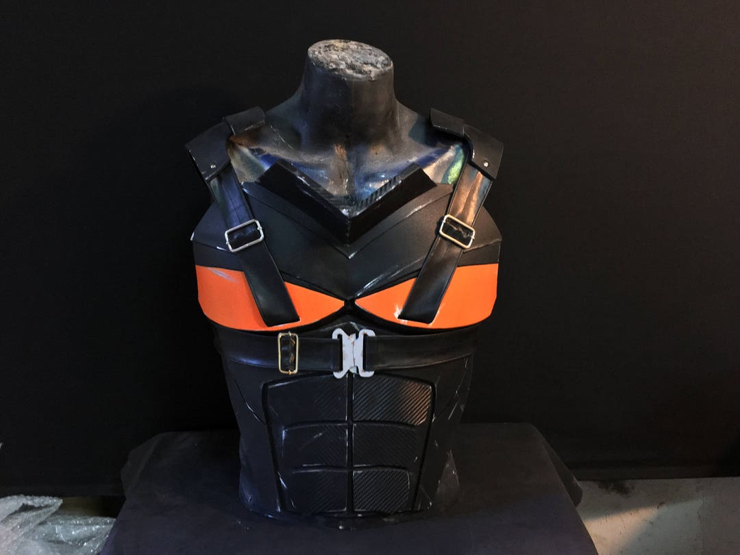 Black Orange Fatal Stroke Body Armor Cosplay - Etsy