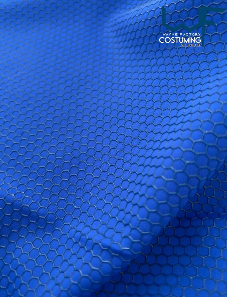 Honey Comb Screen Printed Fabric Cosplay Superhero More Colors - Etsy