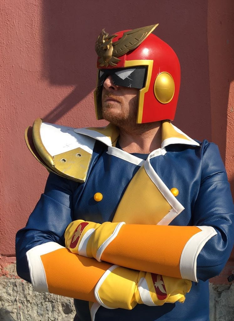 Captain Falcon Helmet