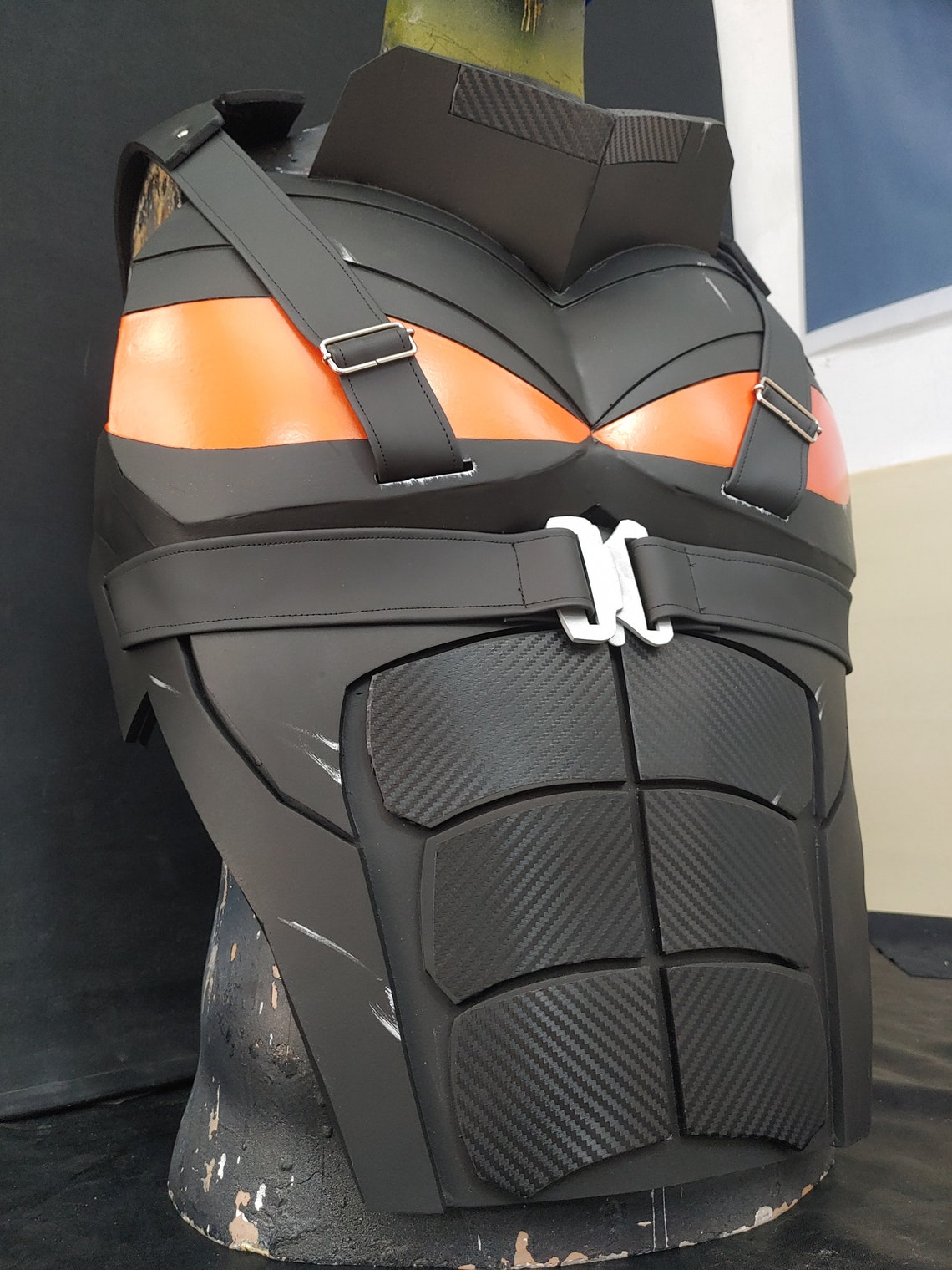 Black Orange Fatal Stroke Body Armor Cosplay | Etsy