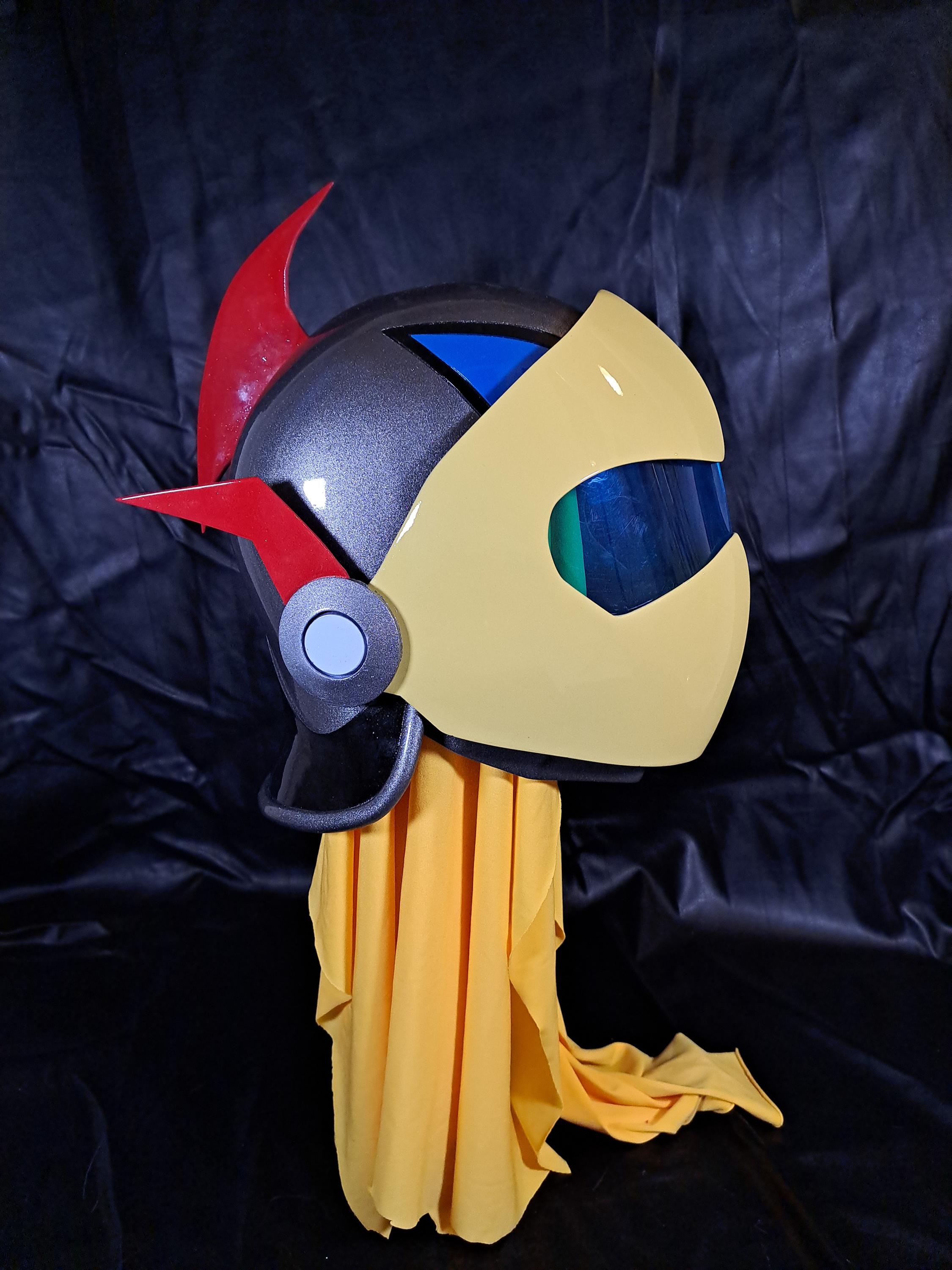 Duke Fleed Grendizer Helmet Prop Cosplay Inspired (RESIN CAST HELMET ...