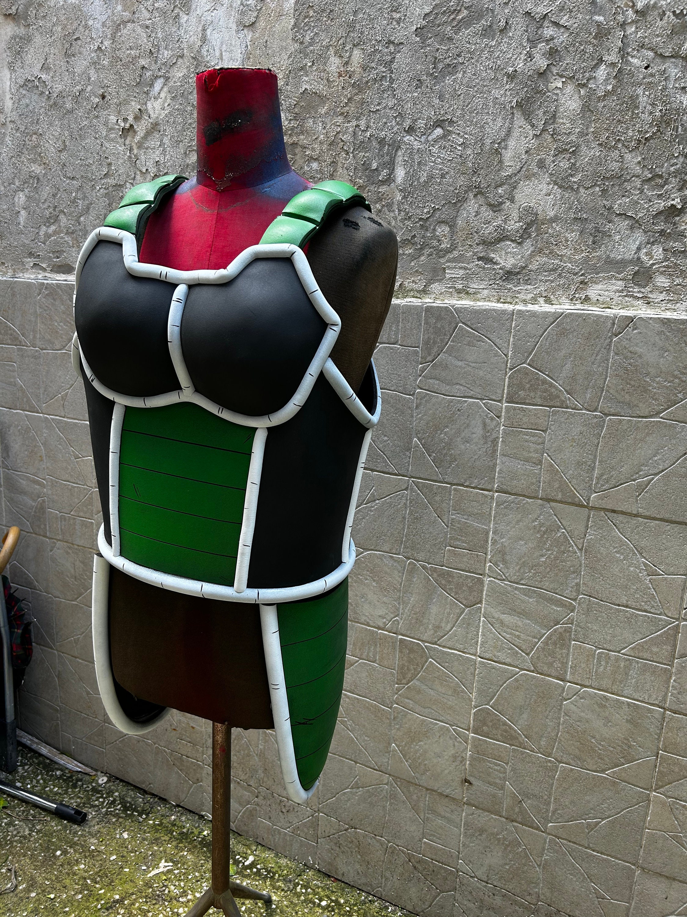 Bardack Green Space Warrior Armor Cosplay Costume - Etsy