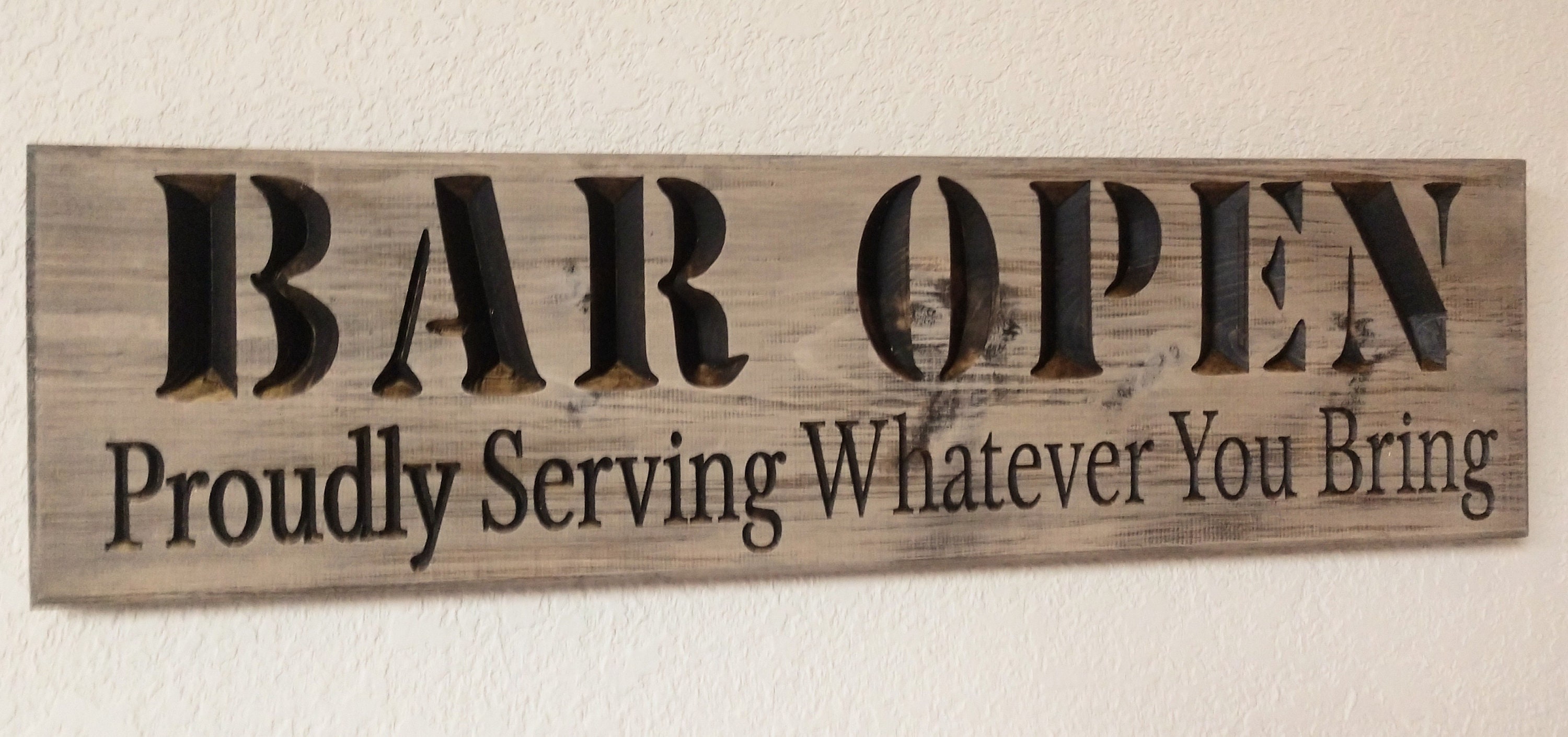 Bar Open Sign - Etsy Australia
