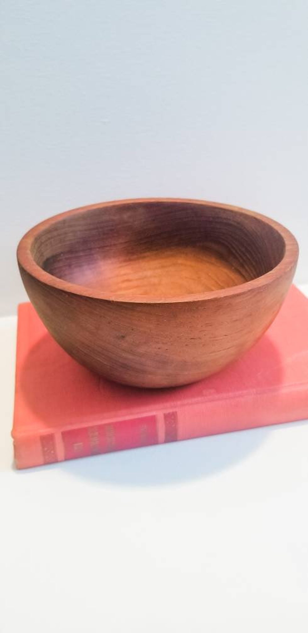 Small Vintage Dolphin Teakwood Bowl - Etsy