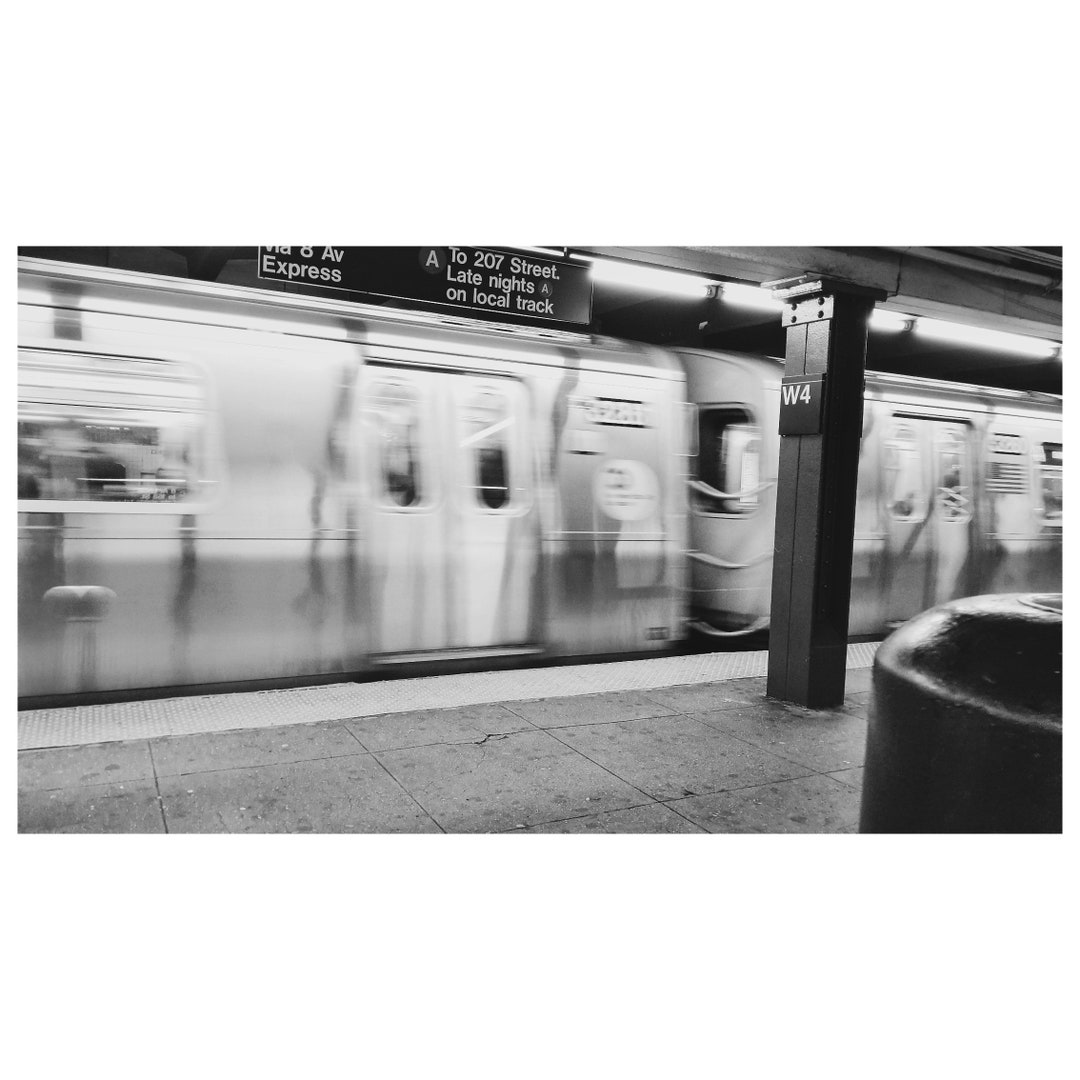 New York City Subway | BW Fine Art Print | Travel Photography | New ...