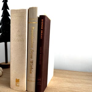 Earthy Book Stack, Neutral Book Set, Themed Book Bundles, Colourful ...