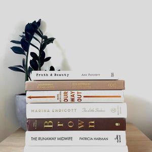 Cream and Tan Books, Neutral Book Set, Themed Book Bundles, Colourful ...