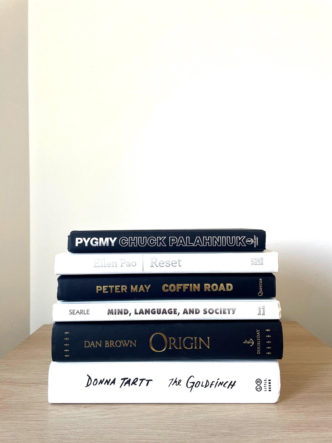 Black and White Decorative Book Set: Modern Home Staging - Etsy
