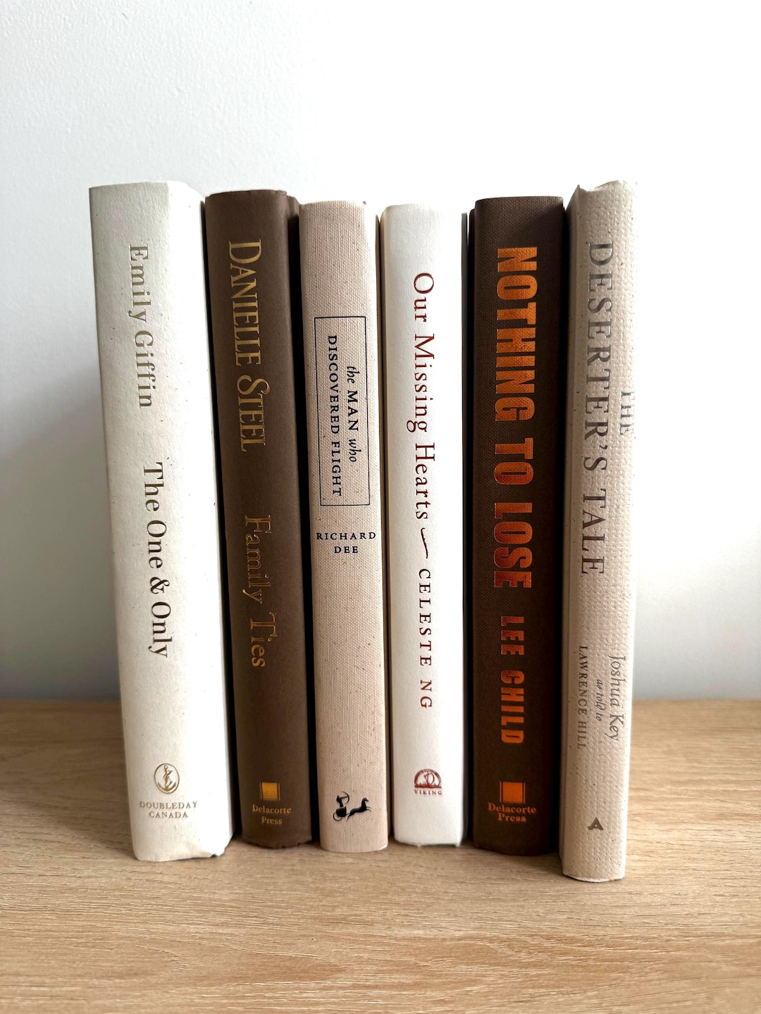 Neutral Book Set, Themed Book Bundles, Decorative Books, Home Decor ...