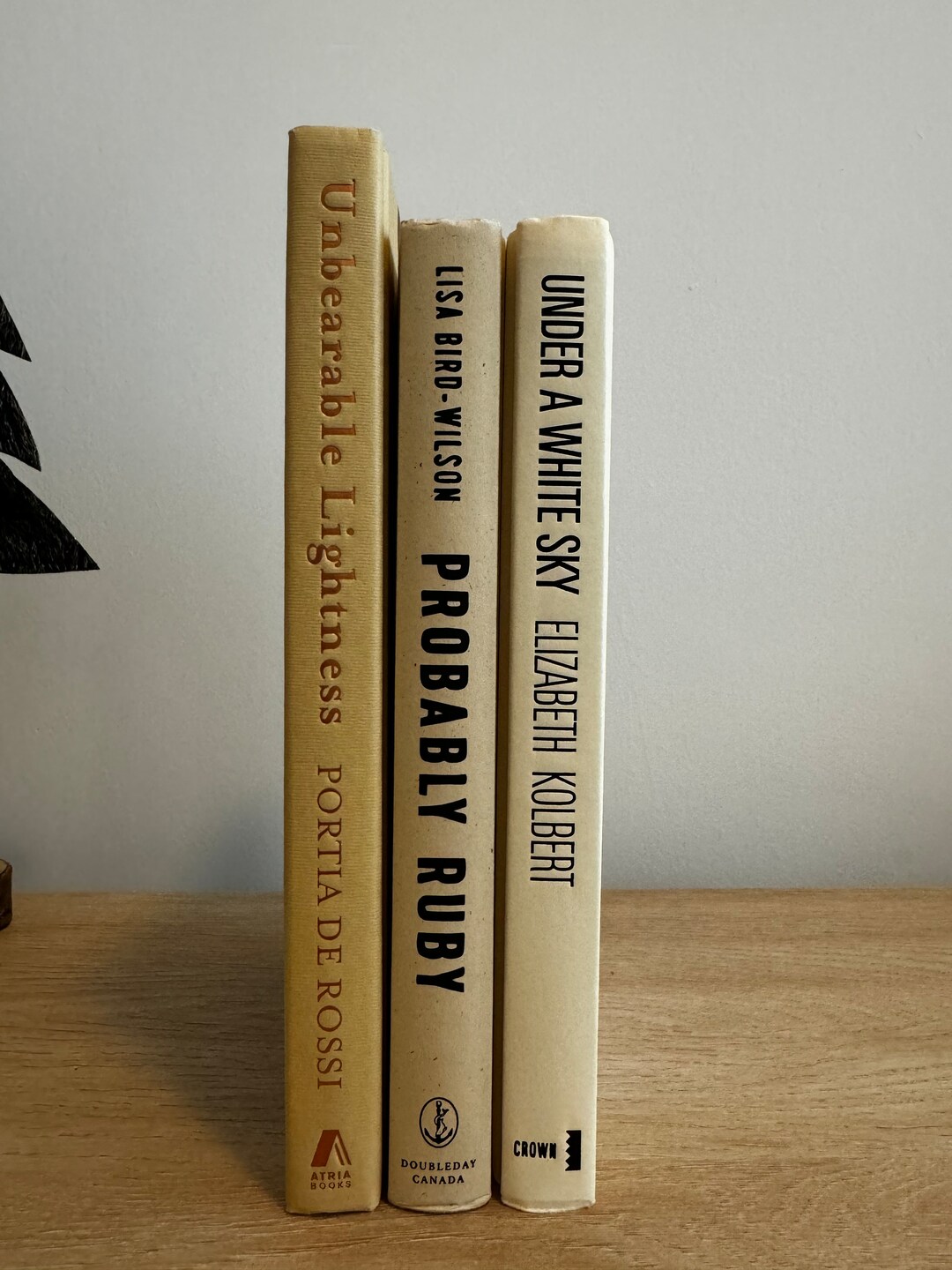 Vanilla Books, Neutral Book Stack, Themed Book Bundles, Decorative ...