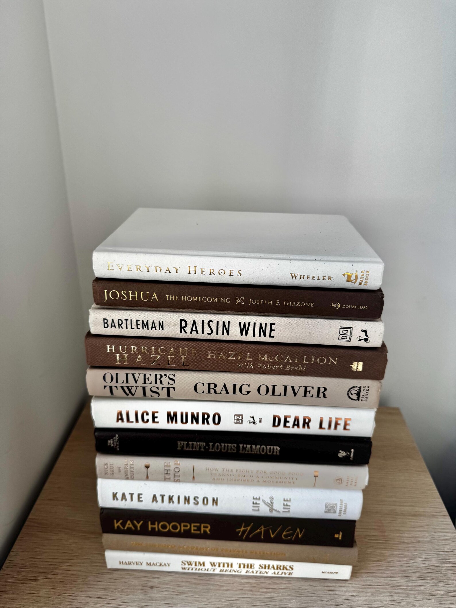 Neutral Color Book Stack: Decorative Books for Interior Styling - Etsy