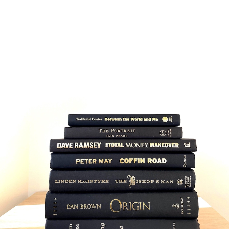 Designer Book Stack - Etsy